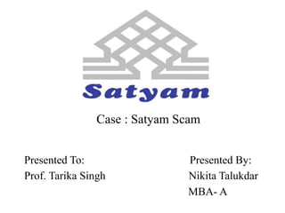 Satyam Computers Logo