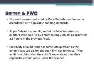 All about Satyam scandal By manpreet singh digital | PPT