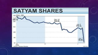 Satyam scandal | PPTX