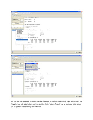DATA MINING on WEKA | PDF