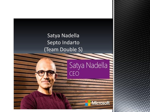 Satya Nadella | PPT