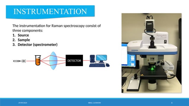 Raman spectroscopy (theory of inelastic scattering) | PPT