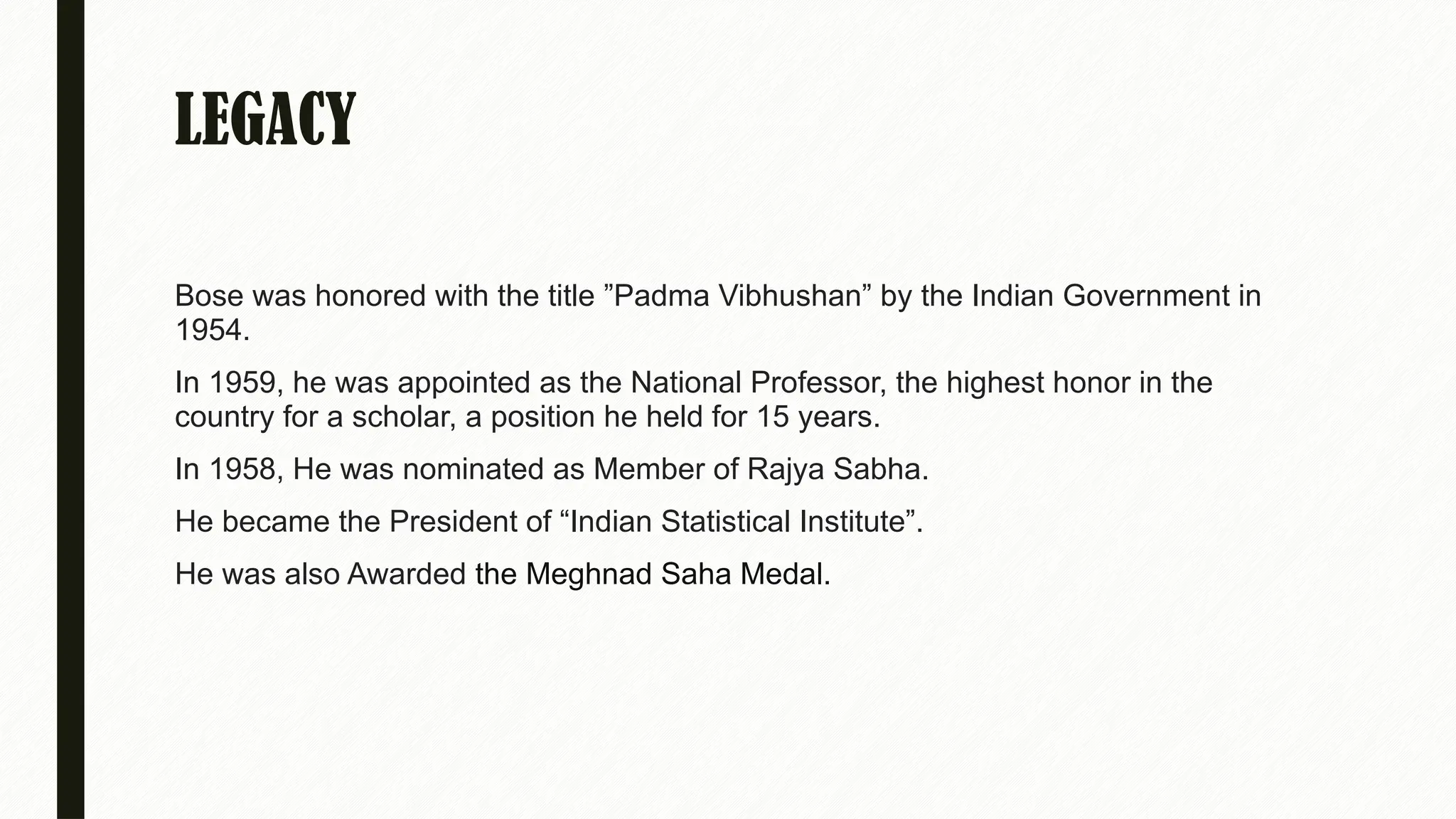 Satyendra Nath Bose A great Indian Scientist .pptx