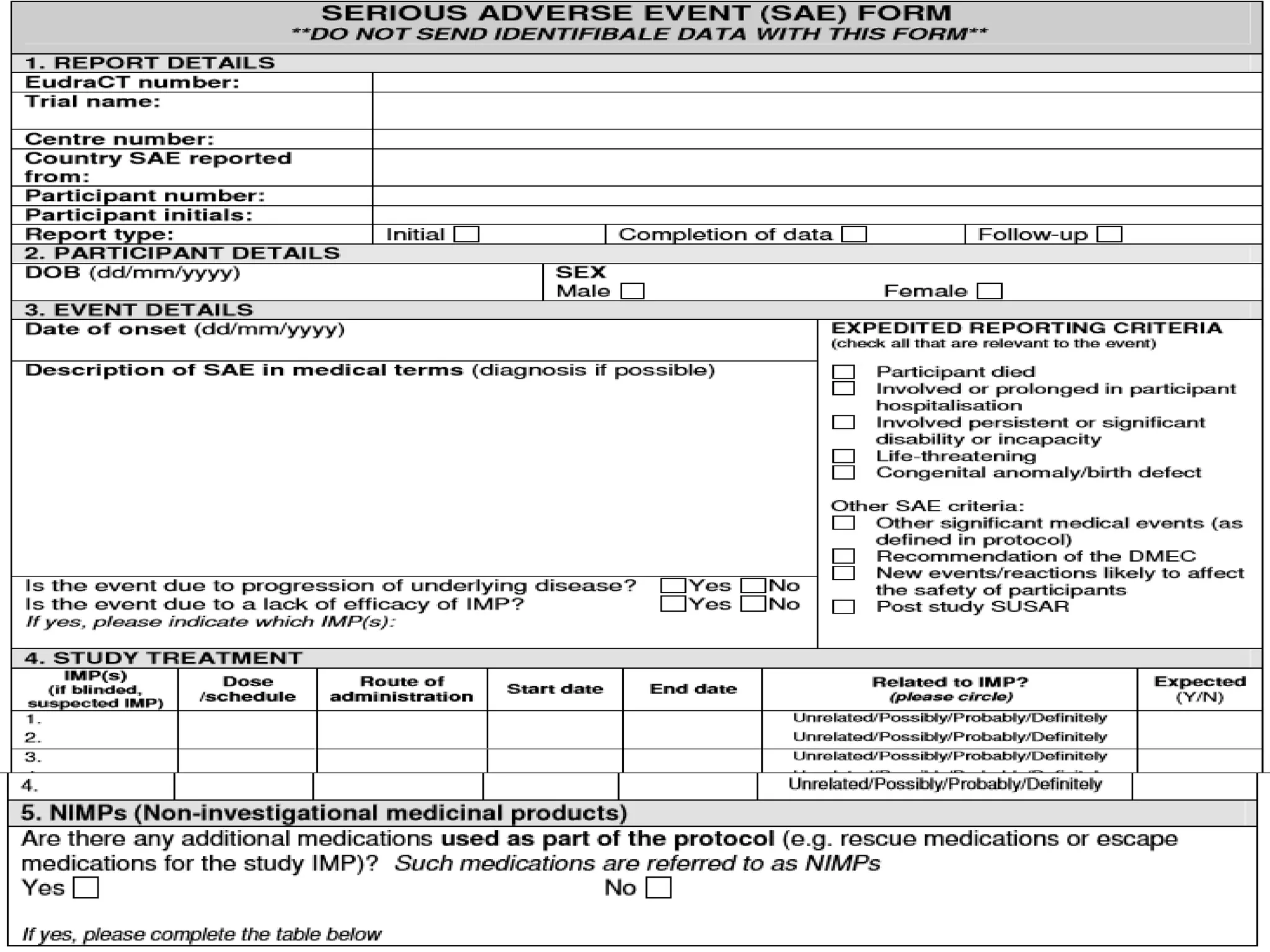 ADVERSE EVENT REPORTING | PPTX