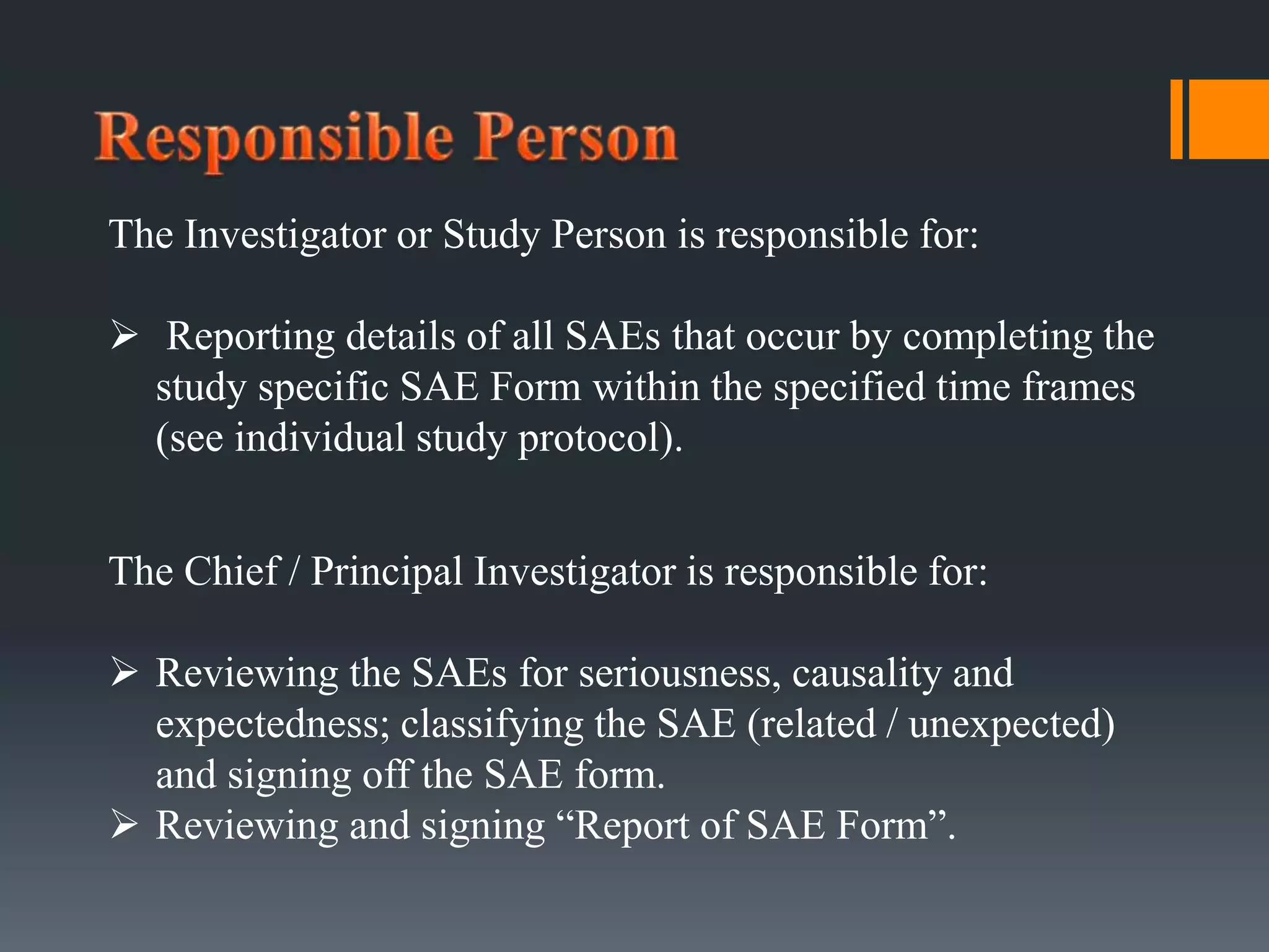 ADVERSE EVENT REPORTING | PPTX