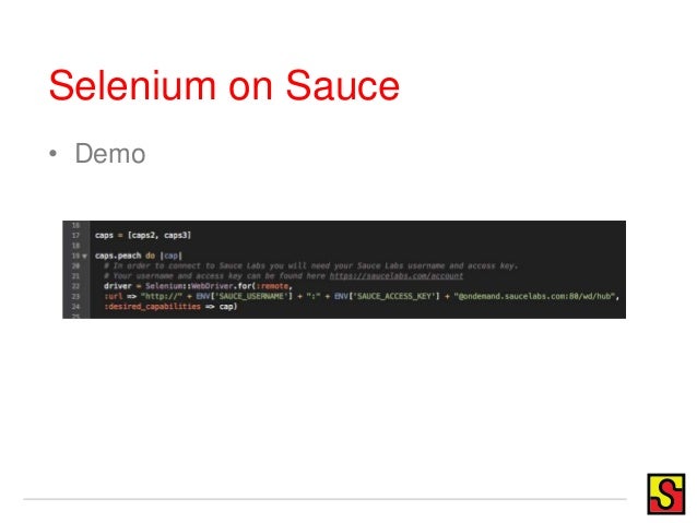 Sauce Labs Applitools Automated Visual Testing In The Cloud