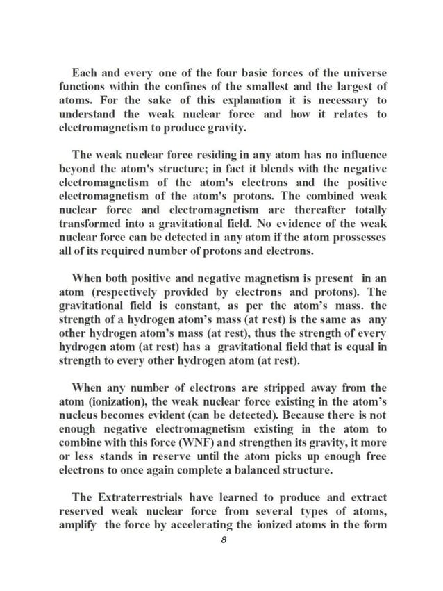 UFO, Antigravity Saucer propulsion by Wesley Bateman | PDF | Physics ...