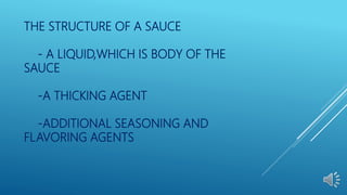 Sauces | PPTX