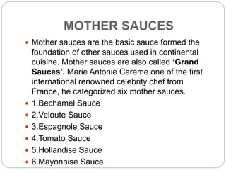 Sauces | PPTX