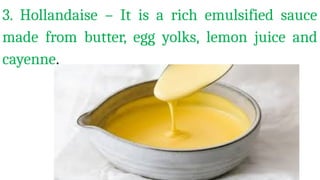 Sauces Lesson Plan For Food and Beverages | PPT