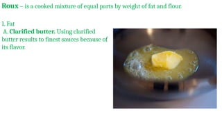 Sauces Lesson Plan For Food and Beverages | PPT