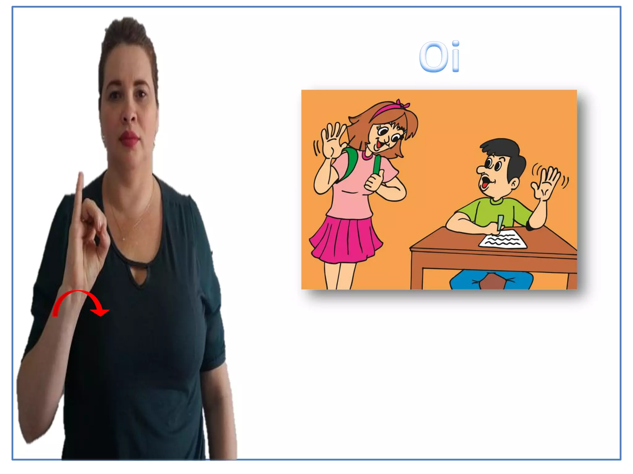 Saudações em LIBRAS | PPT