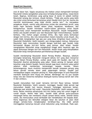 Saudah binti sam'ah | PDF