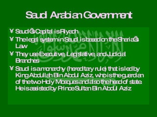 Saudi Arabia | PPT | Islam | Religion & Spirituality