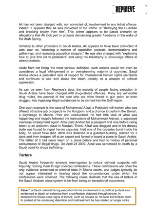 Justice Crucified: The Death Penalty in Saudi Arabia | PDF | Islam ...