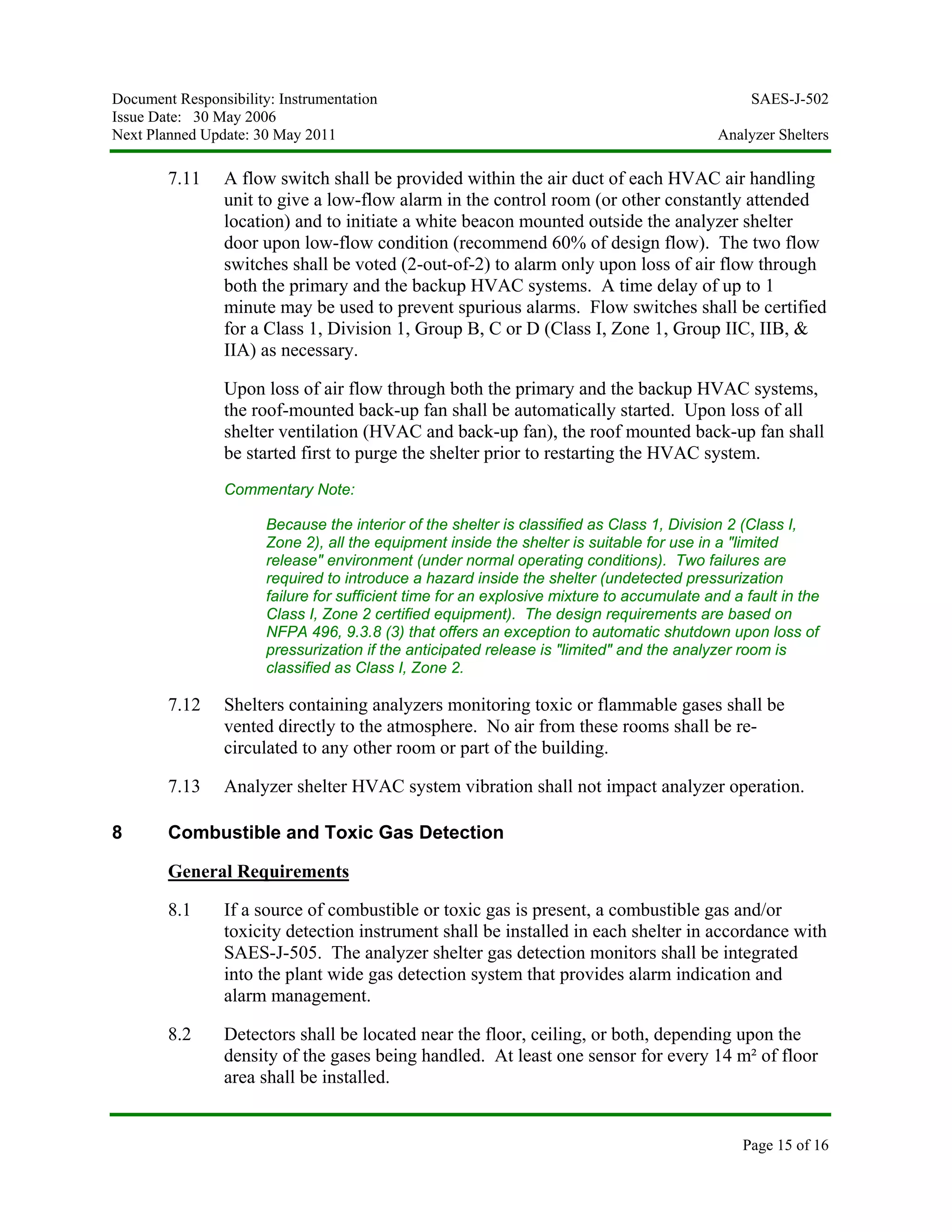 Saudi arabian-engineering-standards-saes-j-502 | PDF