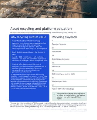 Saudi & GCC Power-Water PPPs: From Pipeline Growth to Contracted Cash ...