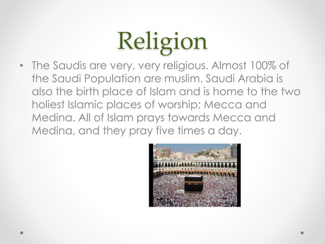Saudi arabia presentation | PPT