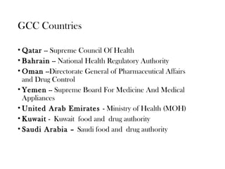 Regulatory requirements for drug approval in Saudi Arabia | PPT