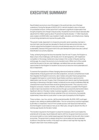 Saudi Arabia economic transition beyond oil | PDF