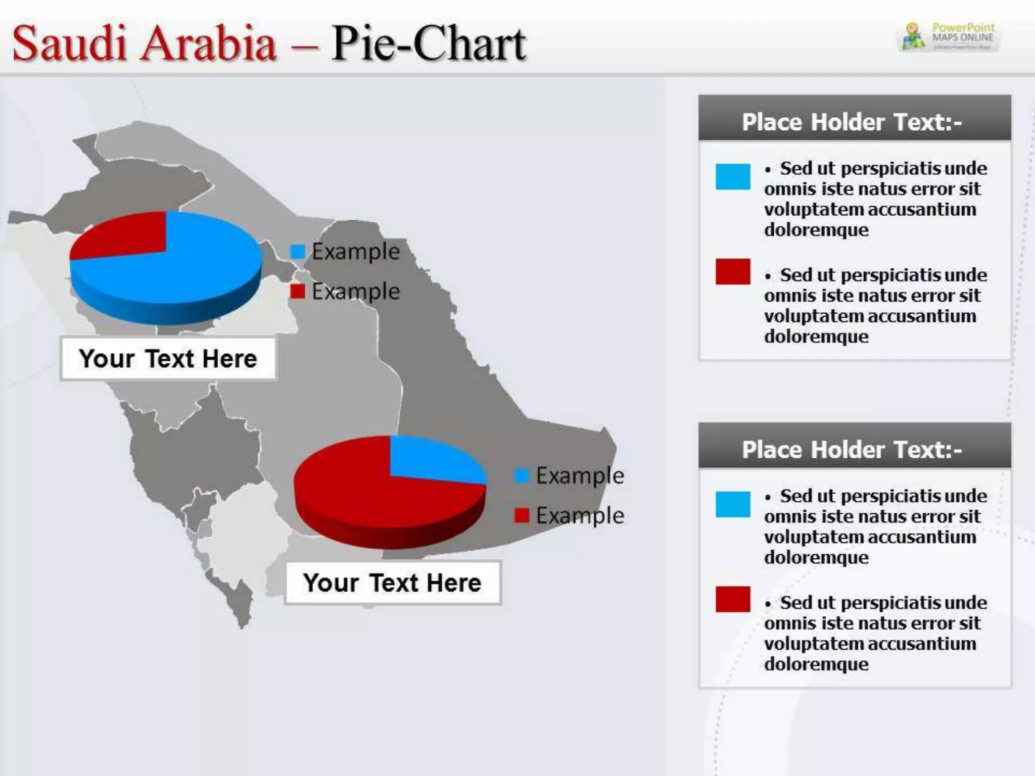 Saudi Arabia Presentation Map Slides | PPTX