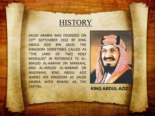 Saudi Arabia Explained | PPTX