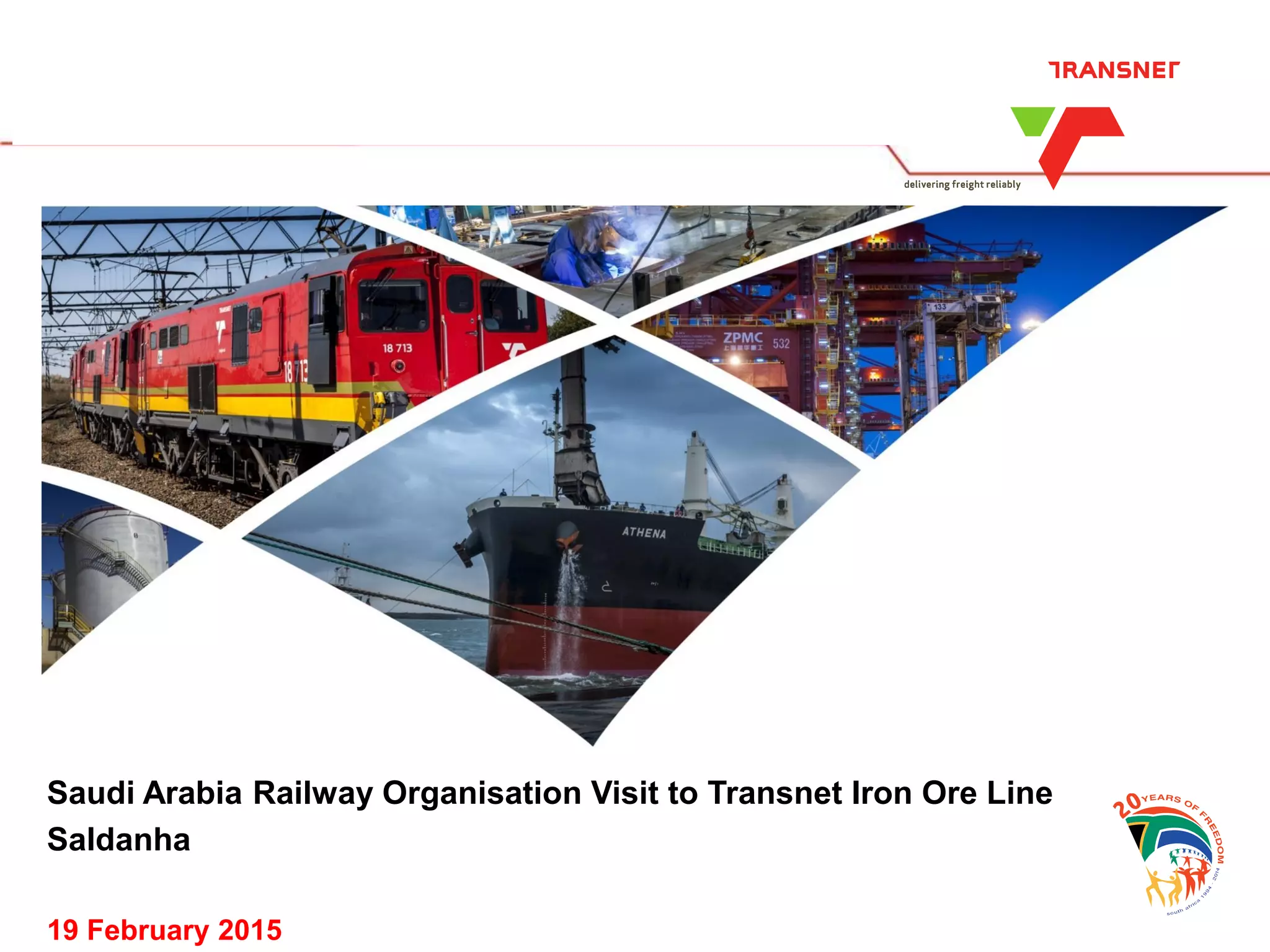 Saudi arabia railway organisation visit to transnet iron ore line ...