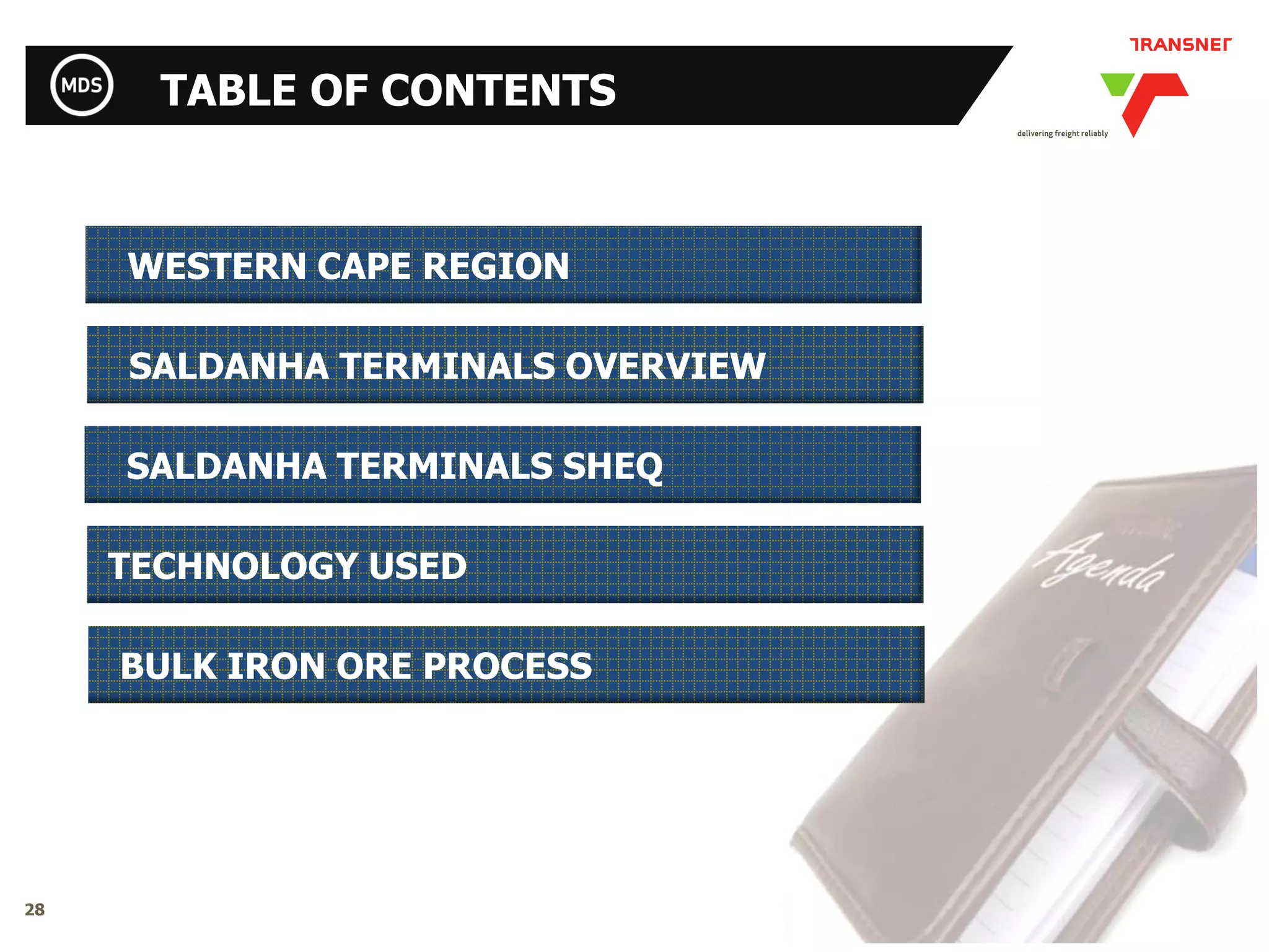 Saudi arabia railway organisation visit to transnet iron ore line ...