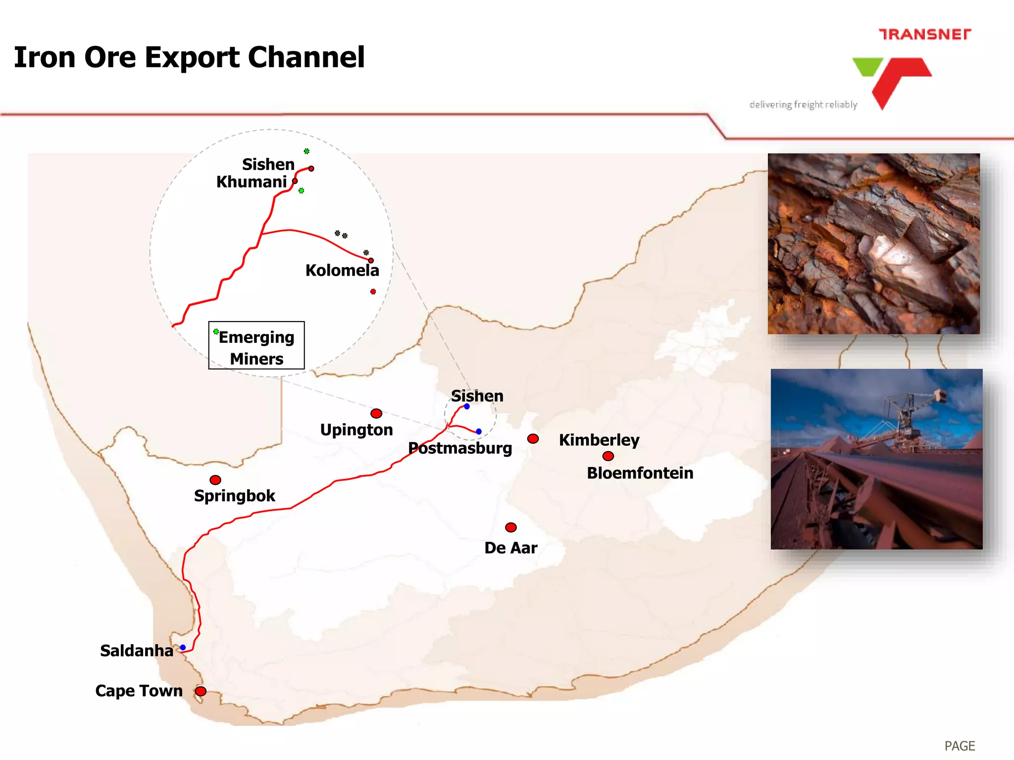 Saudi arabia railway organisation visit to transnet iron ore line ...
