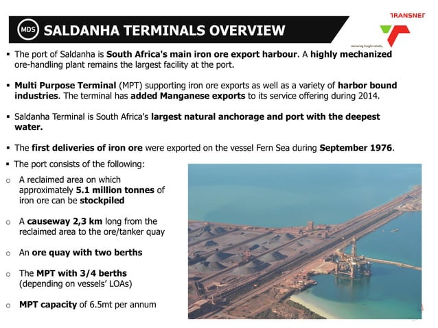 Saudi arabia railway organisation visit to transnet iron ore line ...