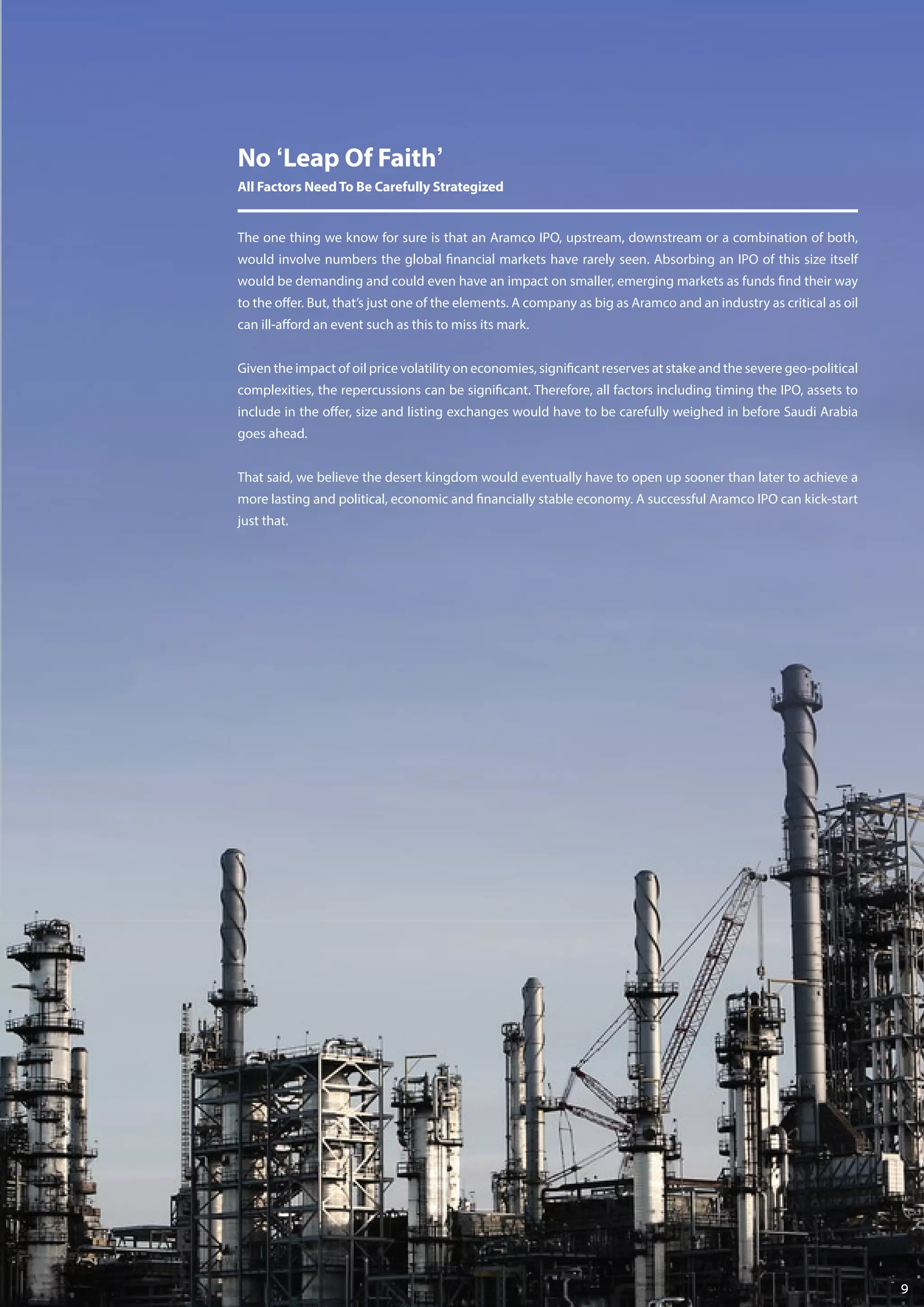 Saudi Aramco IPO - A Reality of Mythical Proportions | PDF