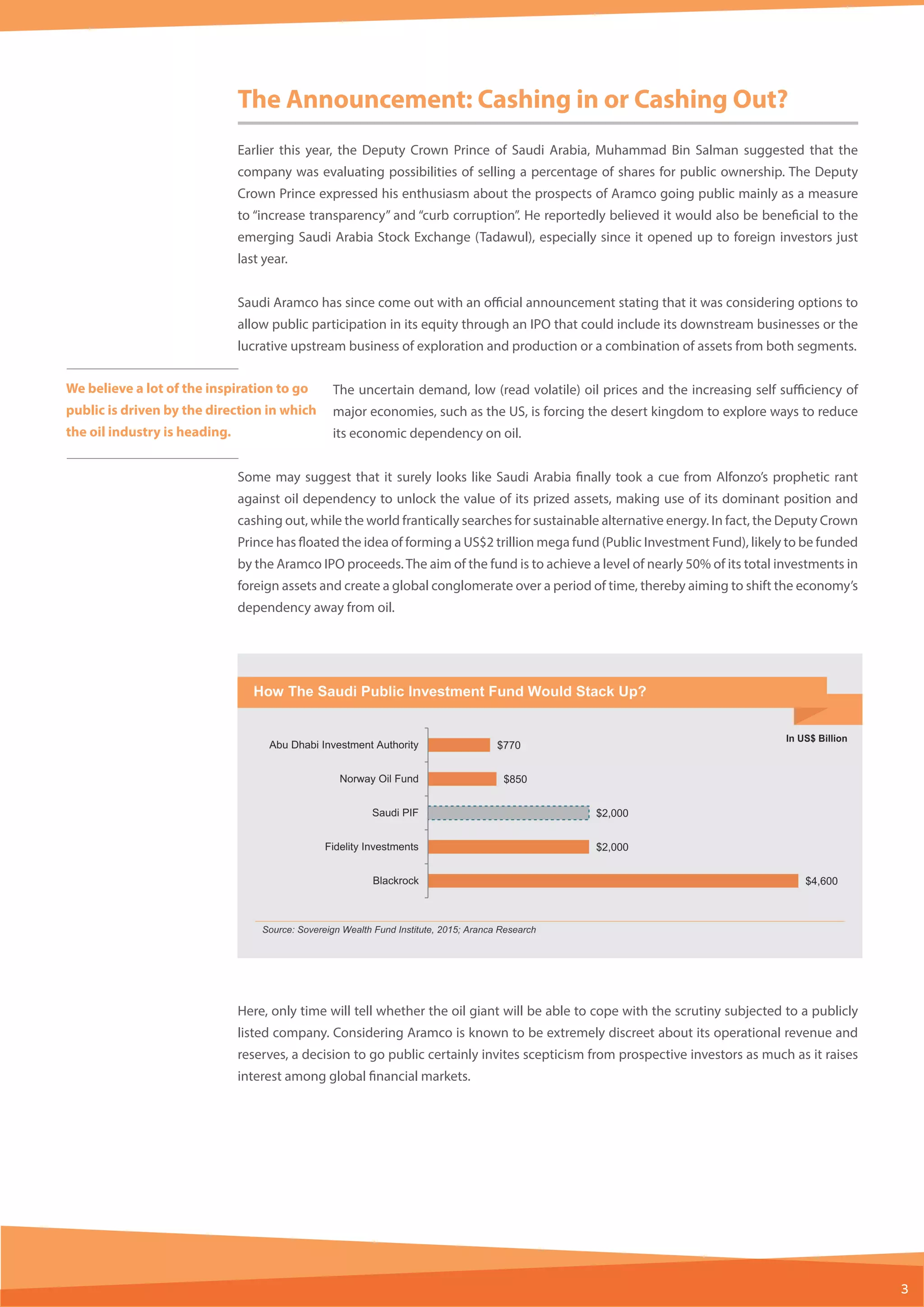 Saudi Aramco IPO - A Reality of Mythical Proportions | PDF