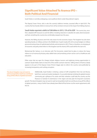 Saudi Aramco IPO - A Reality of Mythical Proportions | PDF