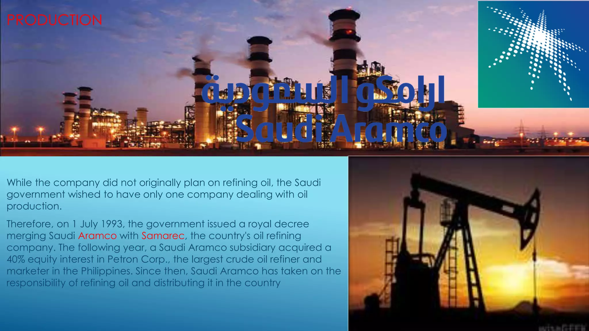 Saudi aramco presentation | PDF
