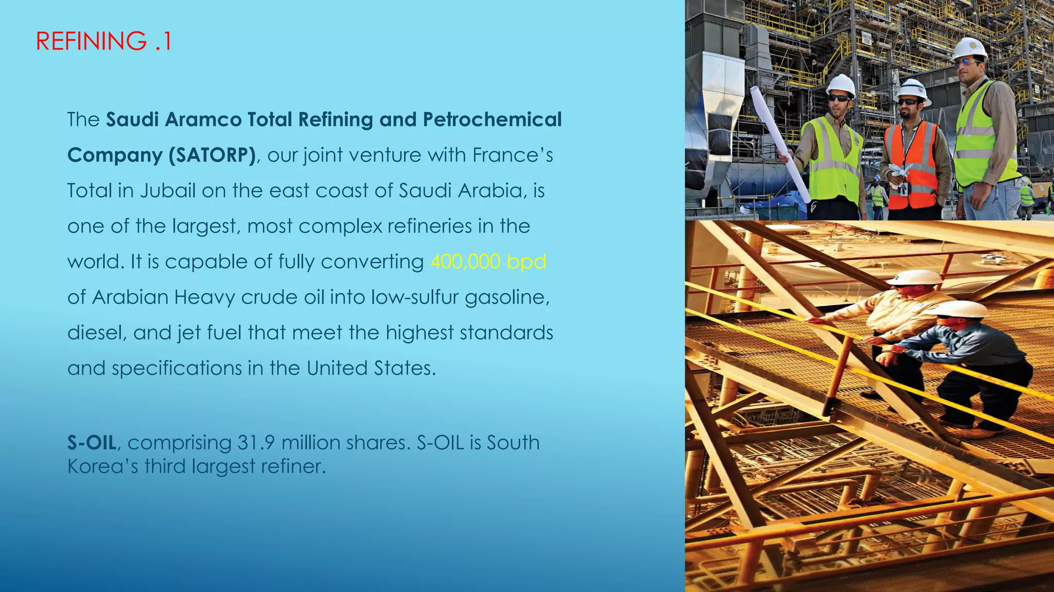 Saudi aramco presentation | PDF