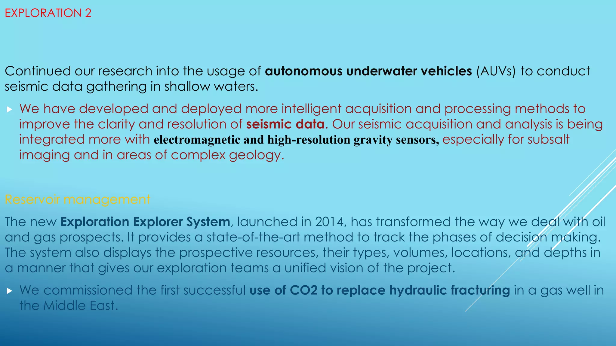 Saudi aramco presentation | PDF
