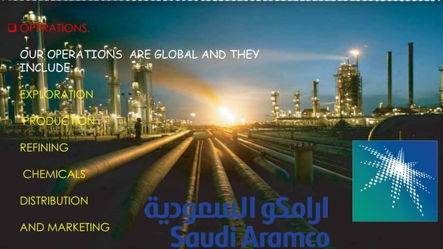 Saudi aramco presentation | PDF