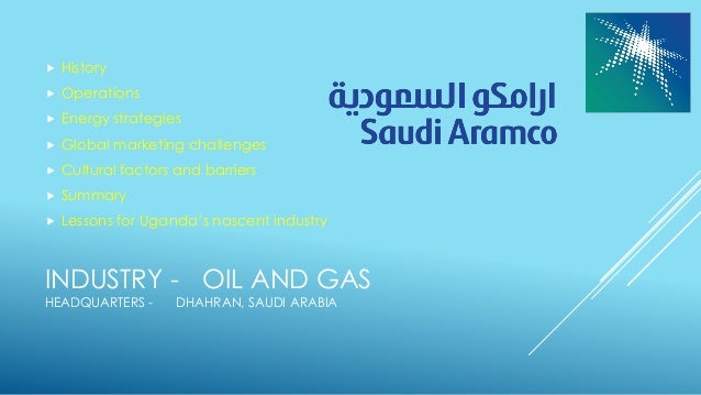 Saudi aramco presentation
