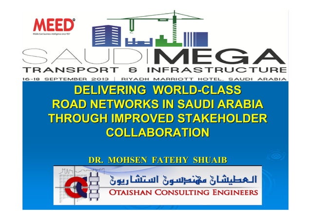 Saudi mega infra-2013 | PPT