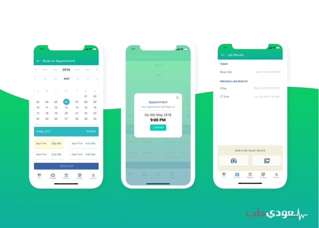 Saudi Teb UI App project | PPT