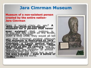 Exploring the idea of a Museum of Fictional Characters & Possible ...