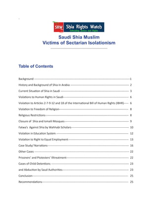 Saudi Arabia | PDF
