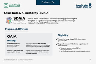Saudi Arabia Startup Ecosystem Handbook 2026 | PDF