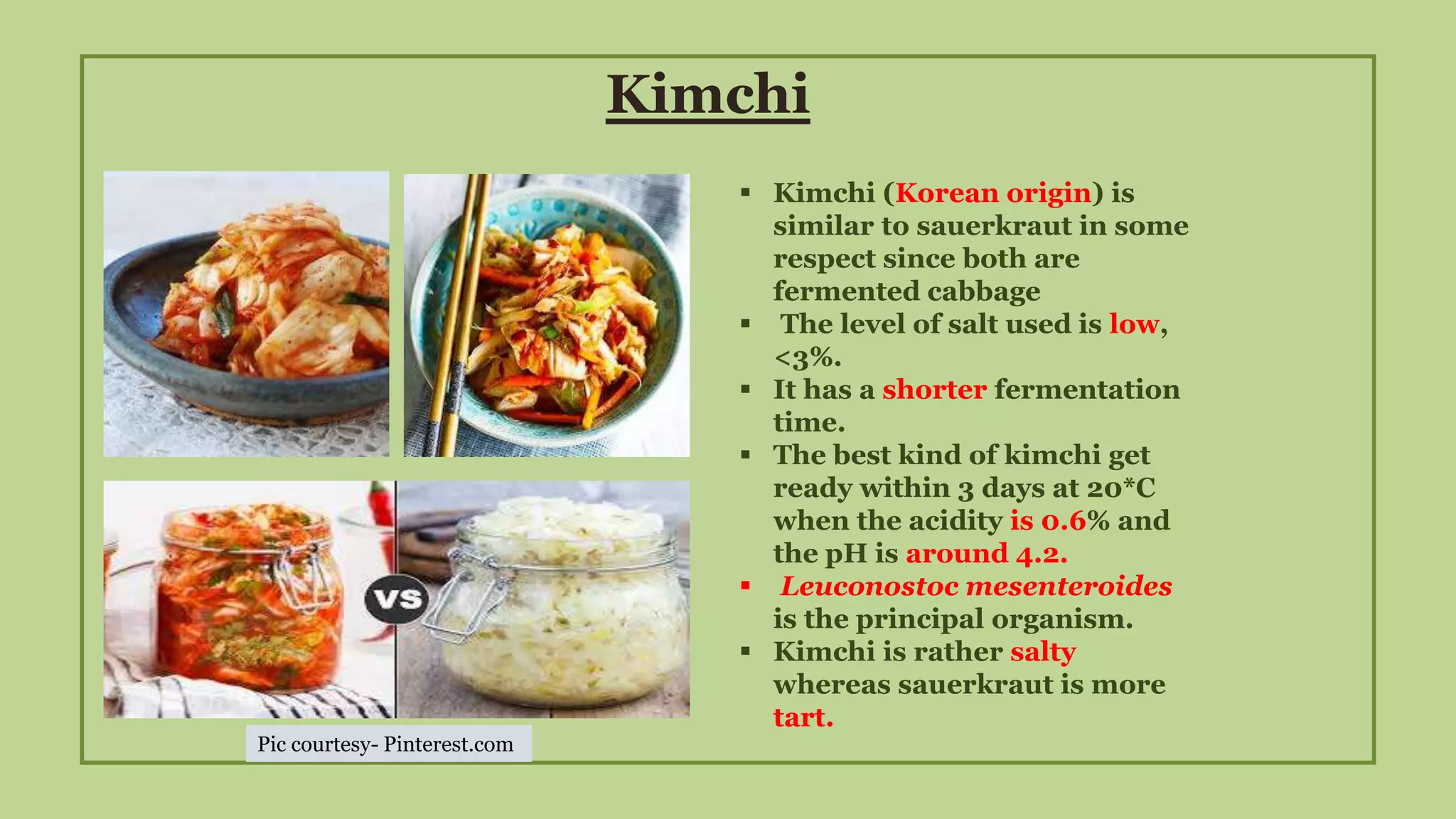 Sauerkraut Fermentation | PPTX