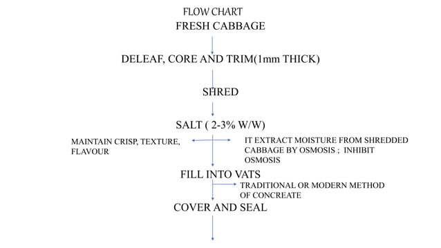 fermented food science of sauerkraut.pptx | Chemistry | Science