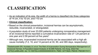 Incisional hernia management in surgery.pptx