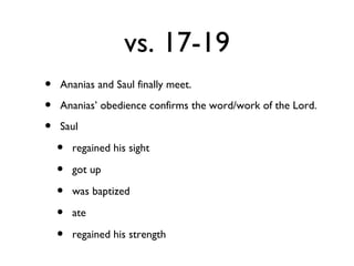 Let God use YOU: Saul and Ananias | PPT | Christianity | Religion ...