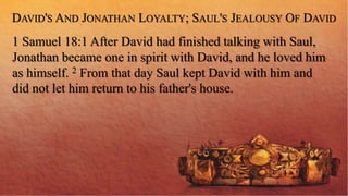 Saul and jonatha n seth g february 10 2019 | PPTX