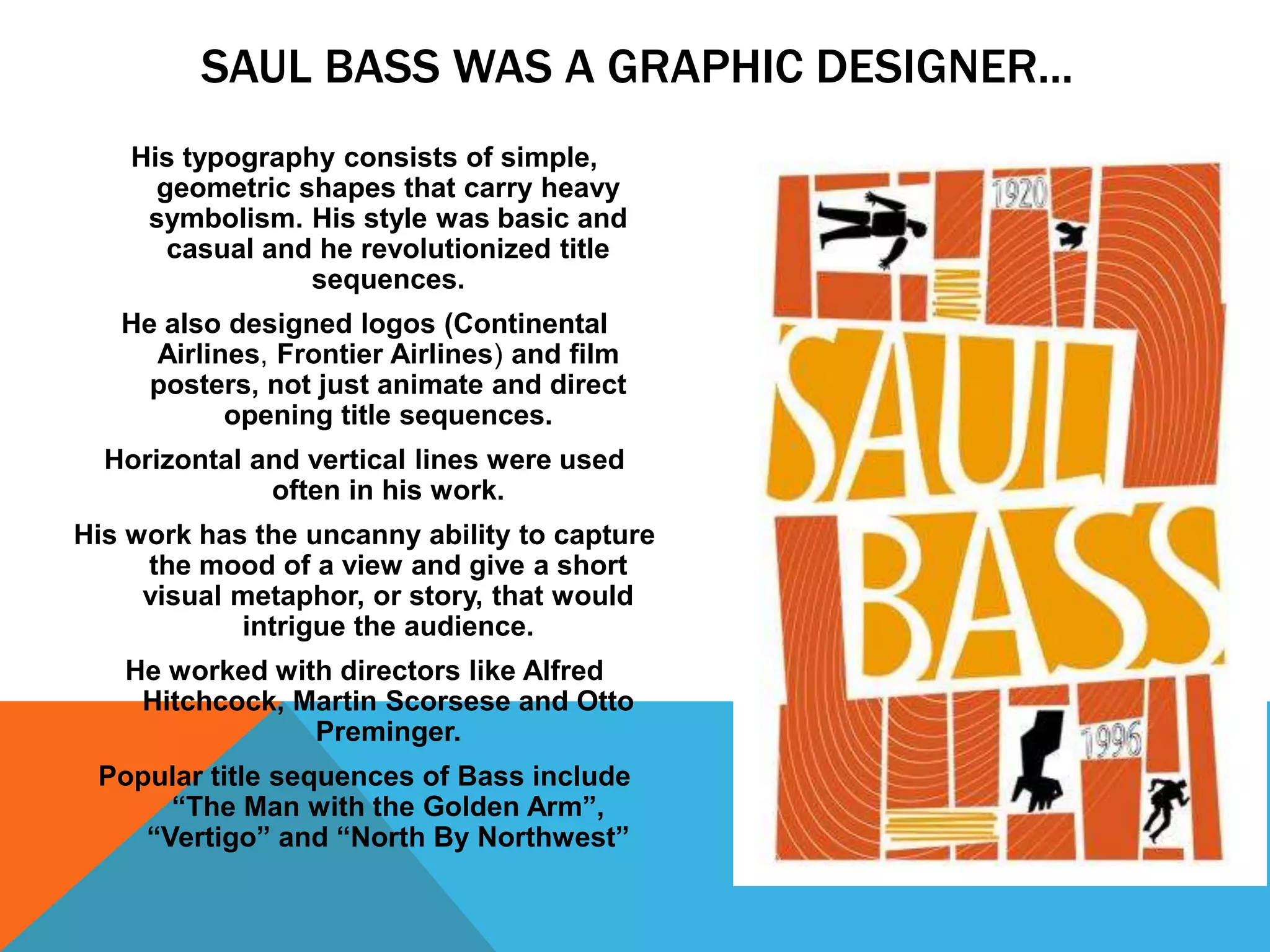 Saul Bass | PPTX