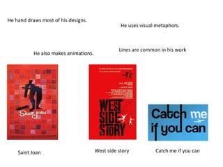 Saul Bass Research and Analysis | PPTX